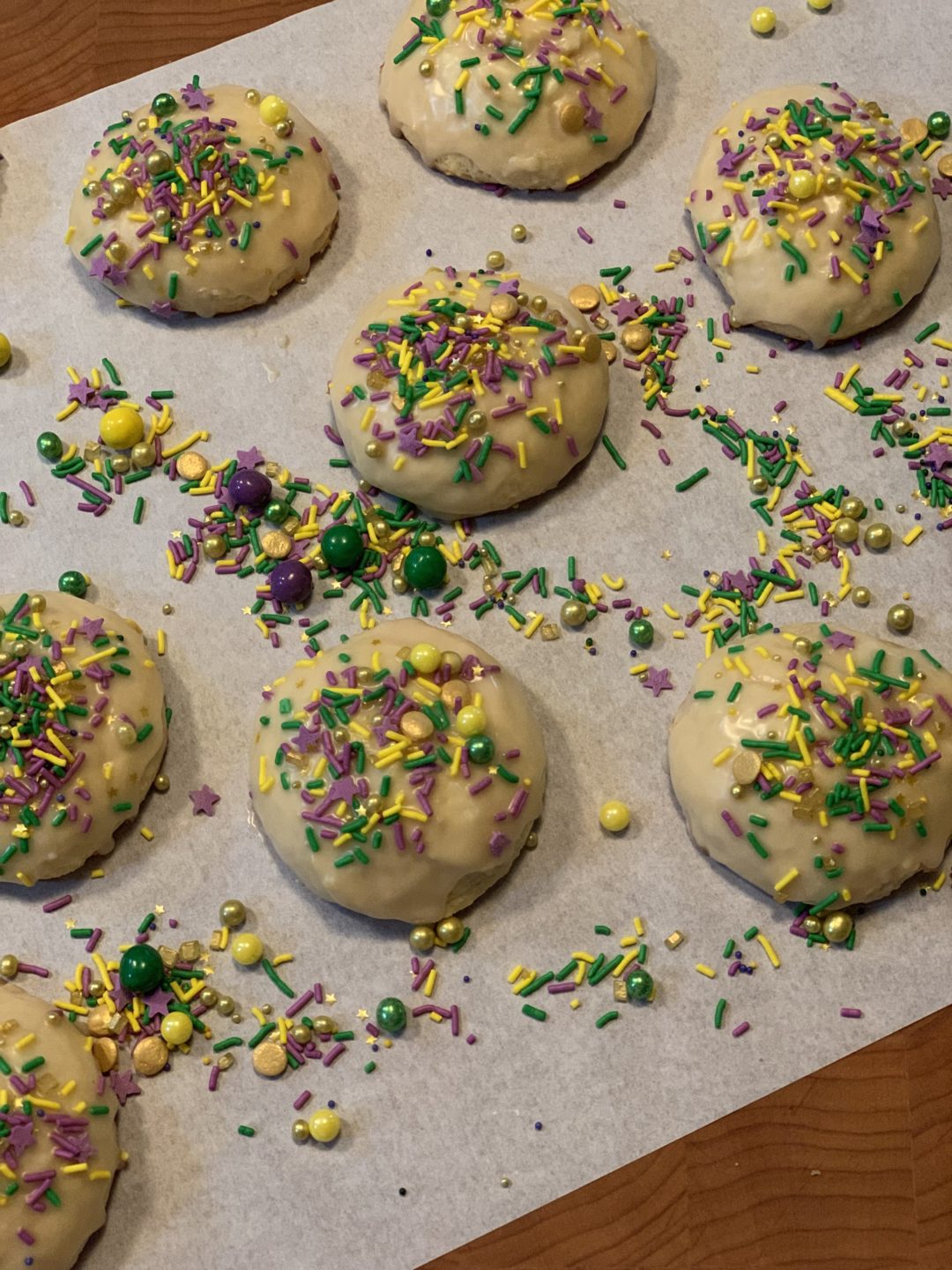 King Cake Cookies for Fat Tuesday FUN! | Jorj Morgan Cooking